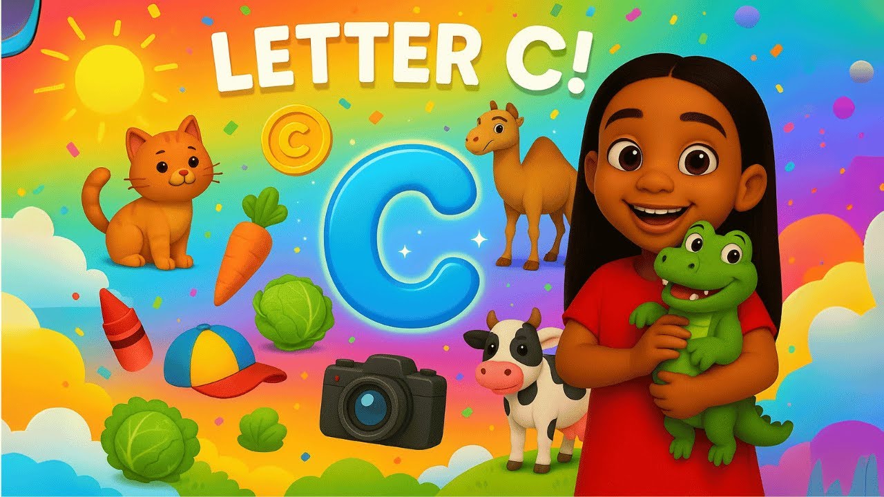 Phonics letter c| ABC video for kids| Fun Phonics for Kids| Letter ...
