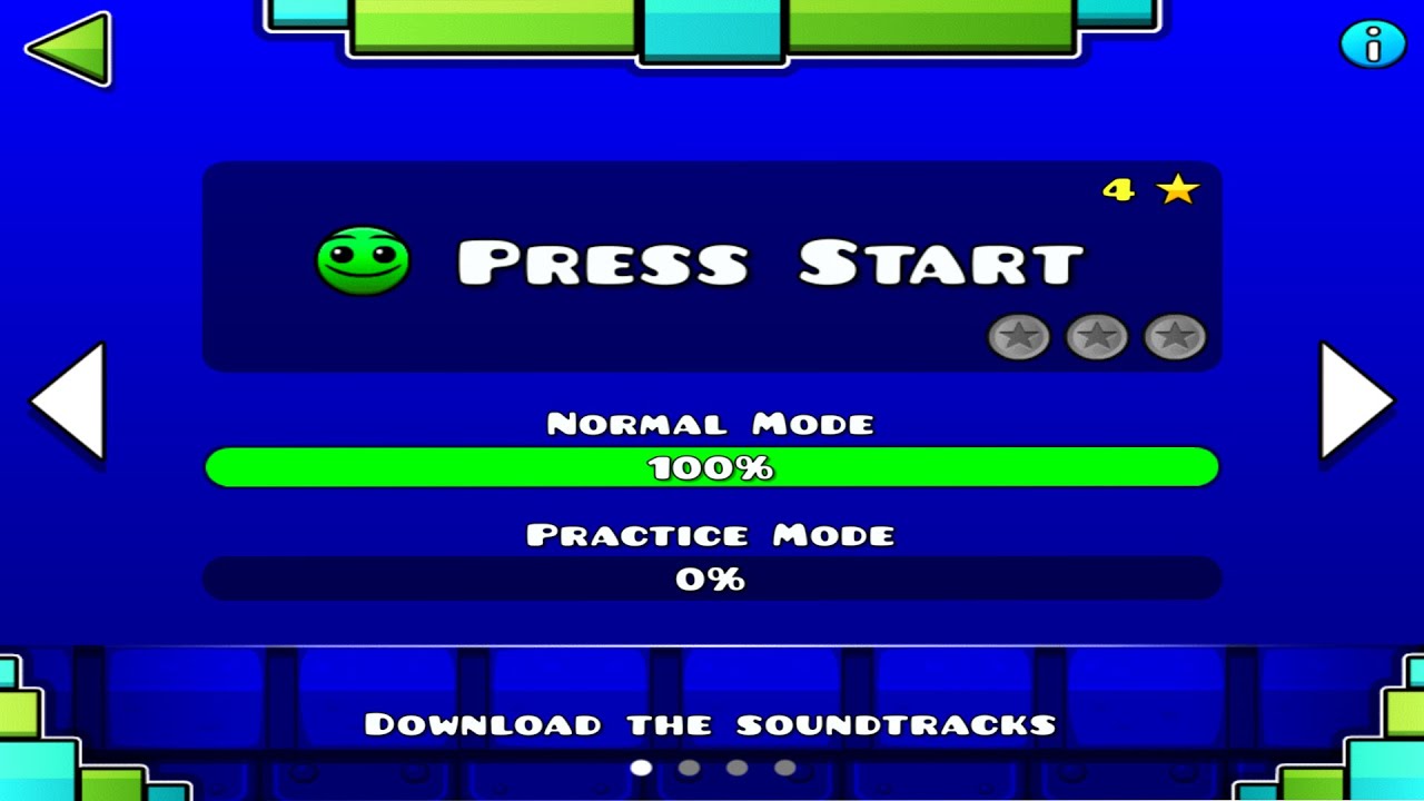 Press Start 100% in Geometry Dash Sub Zero! - YouTube