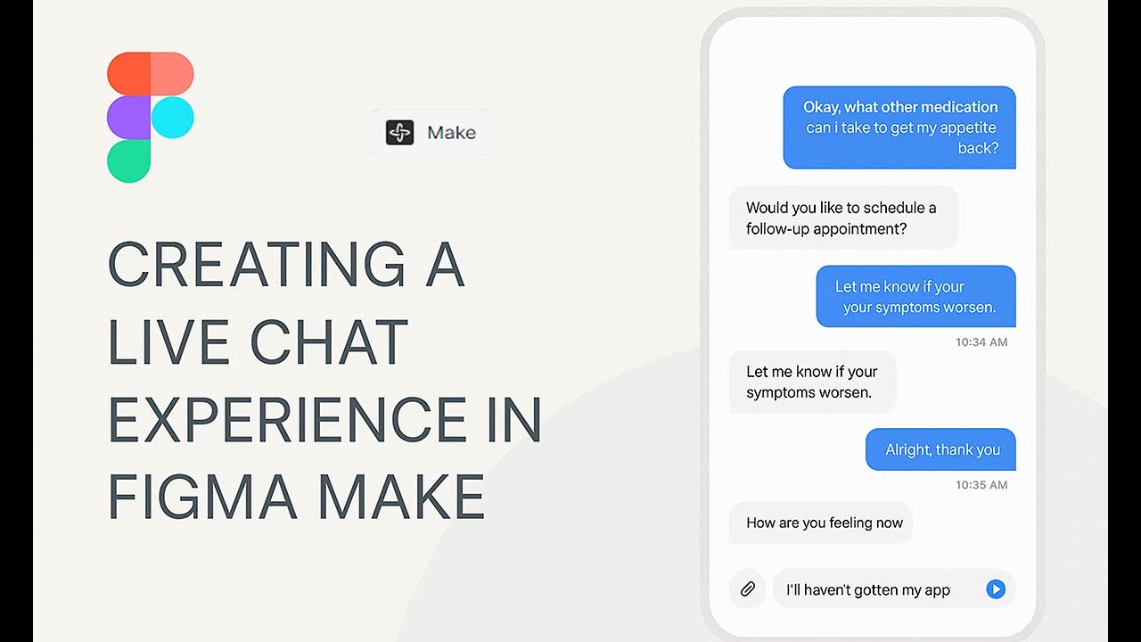 Creating a Live Chat Experience in Figma Make | Doctor-Patient Chat for ...