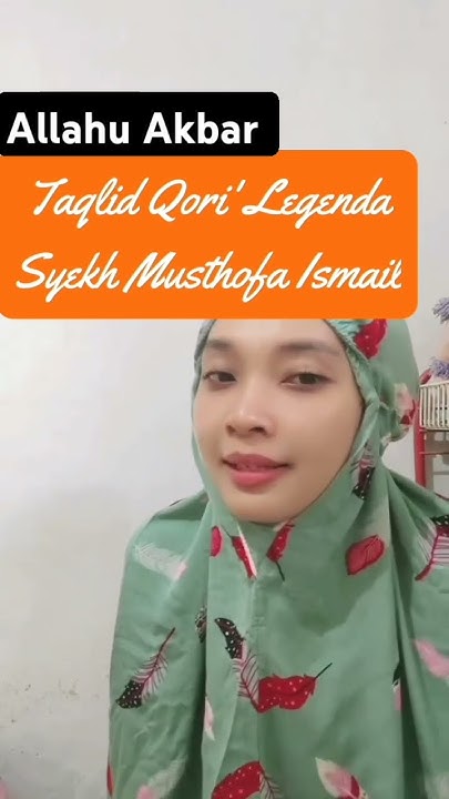 Taqlid Qori' Legenda Syekh Musthofa Ismail - YouTube