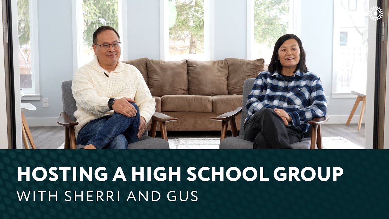 Hosting a High School Group - Sherri and Gus - YouTube