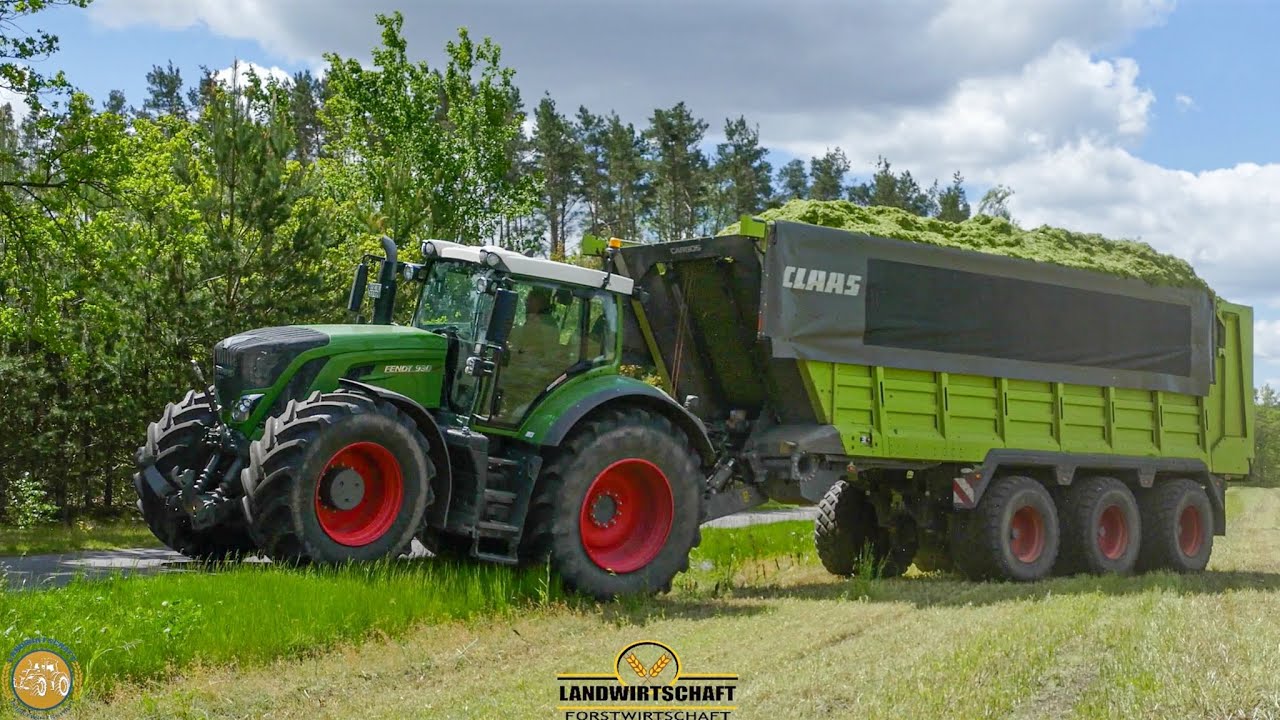 GPS Ernte 2021 Fendt Katana 85 - Roggen Häckseln mit dem ...