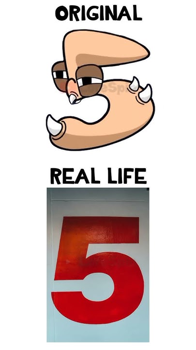 NUMBER LORE REAL LIFE - 1234567890 (OO ANIMATION) #numberlore #shorts ...