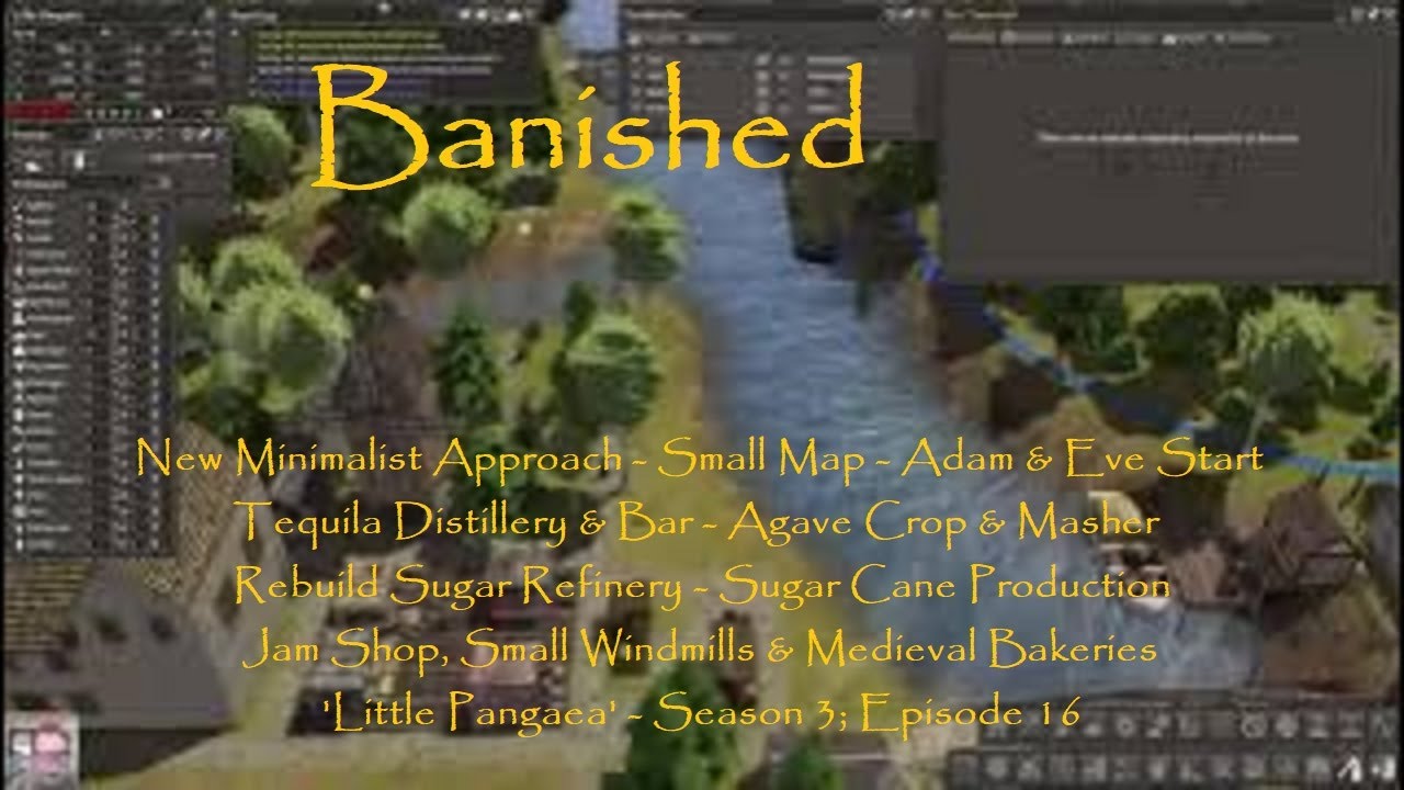 Banished CC Mod S3E16: Tequila Distillery & Bar, Agave Crop & Masher ...