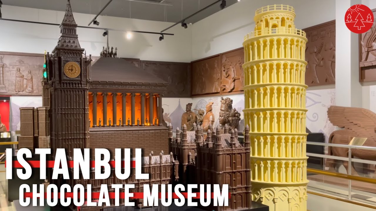 Istanbul Turkey Pelit Chocolate Museum Walking Tour |4K HDR - YouTube