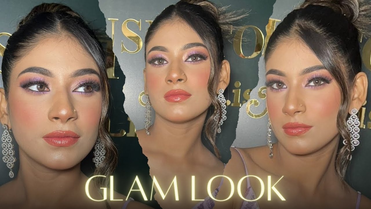 EASY MAKEUP |Glam look | step by step detailed tutorial with ...