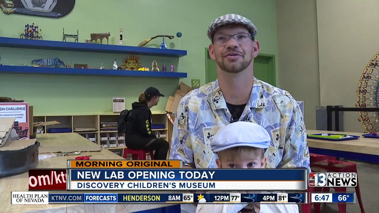 'DISCOVERY Lab' opens today in Las Vegas - YouTube