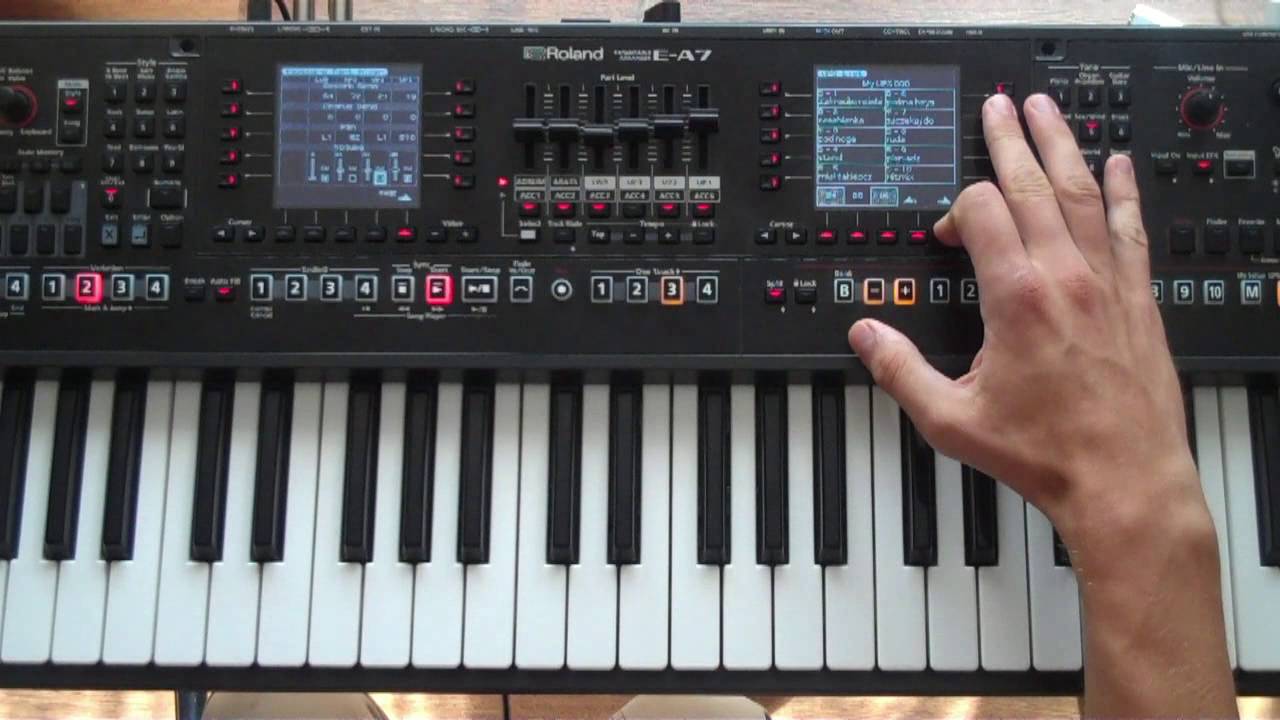 ROLAND EA7 STYLE DEMO 2 - YouTube