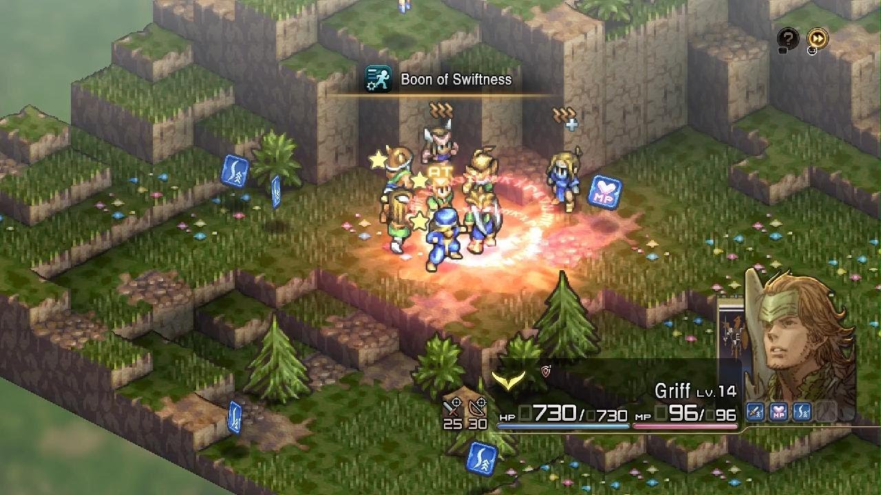 Tactics Ogre: Reborn - Raising 2 Characters 1h Sword and Bows to 10 ...
