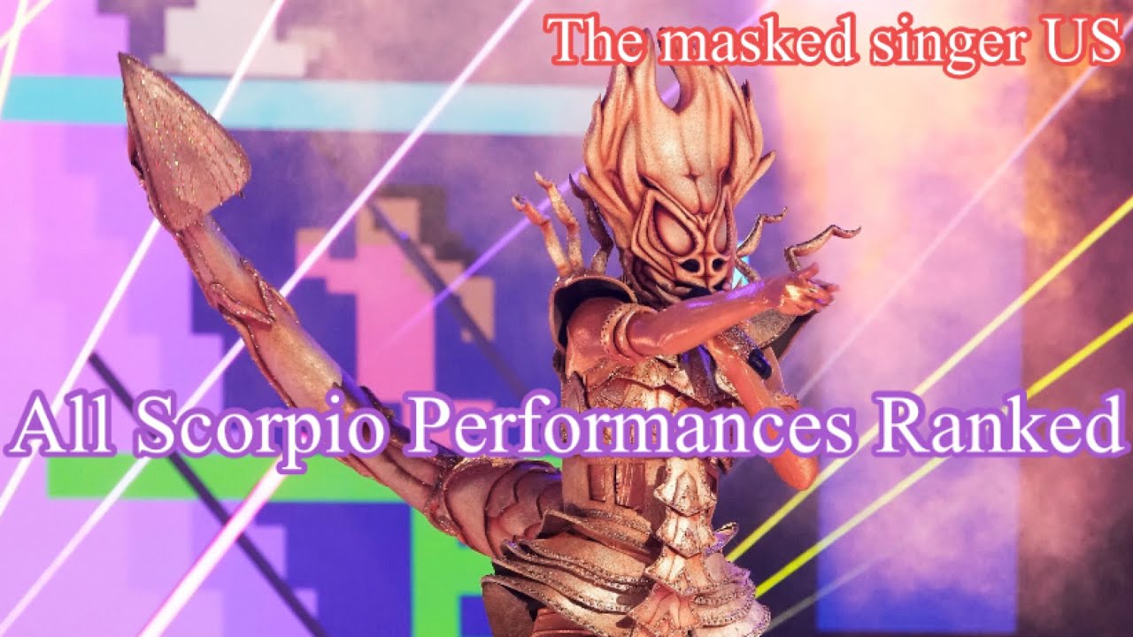 All Scorpio Performances Ranked (The masked singer US) - YouTube