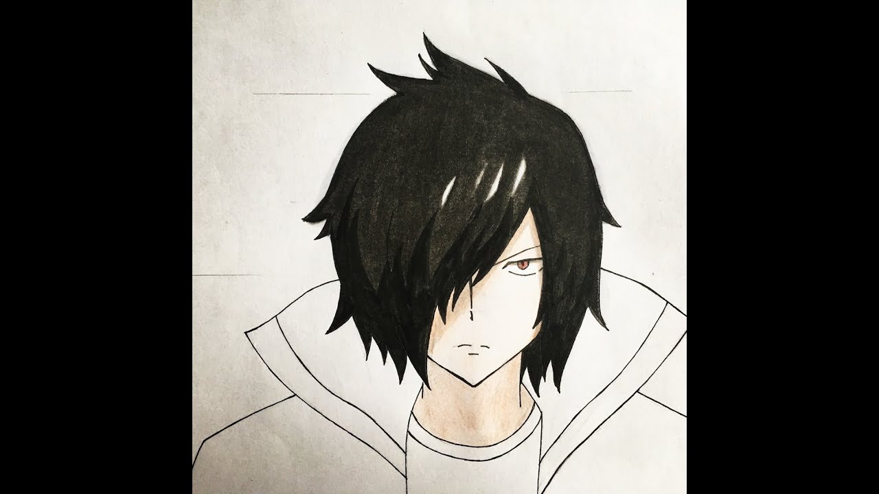 How to draw Rogue (Fairy Tail) - YouTube