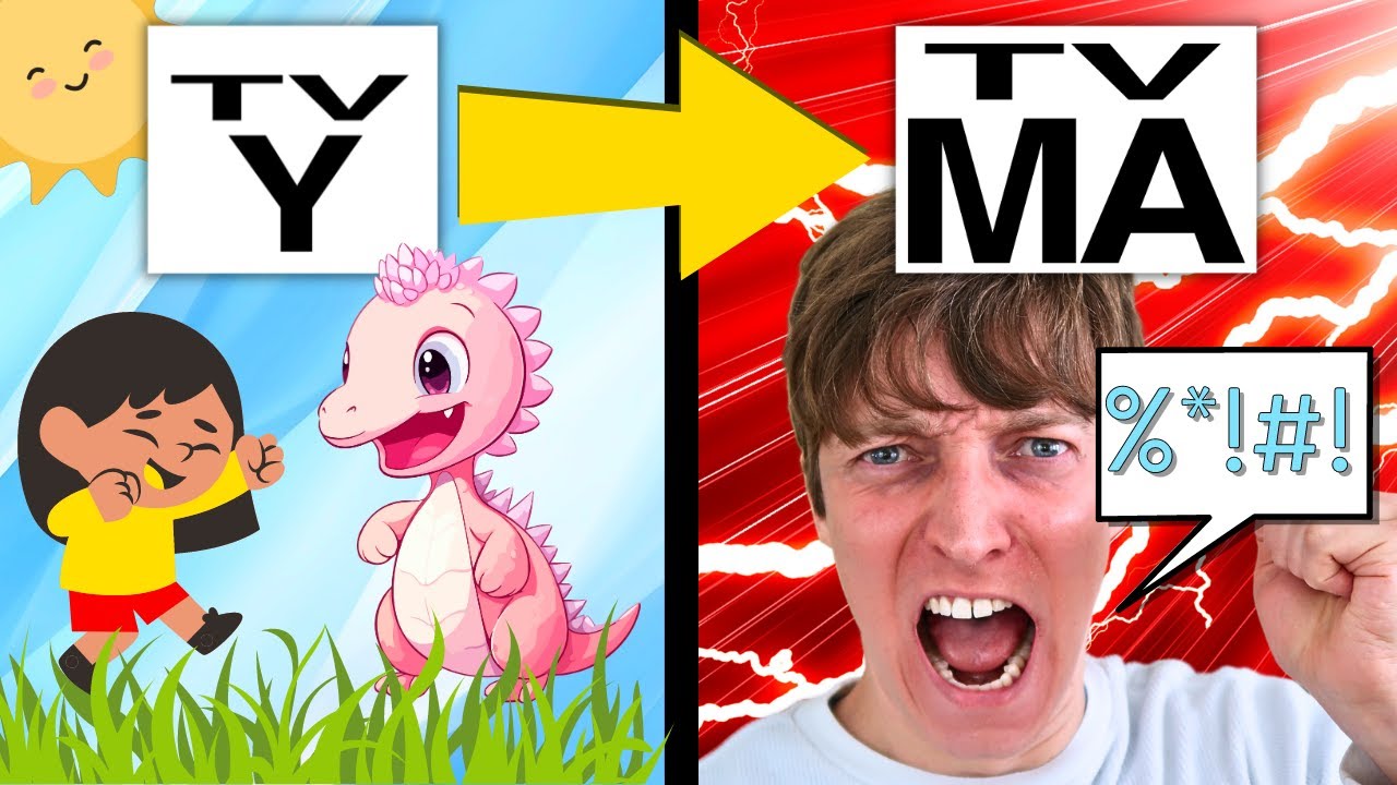 History Of American TV Parental Guideline Ratings - YouTube