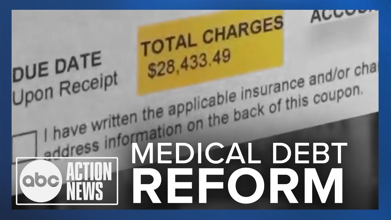 Major credit bureaus decide to remove medical debt from reports - YouTube