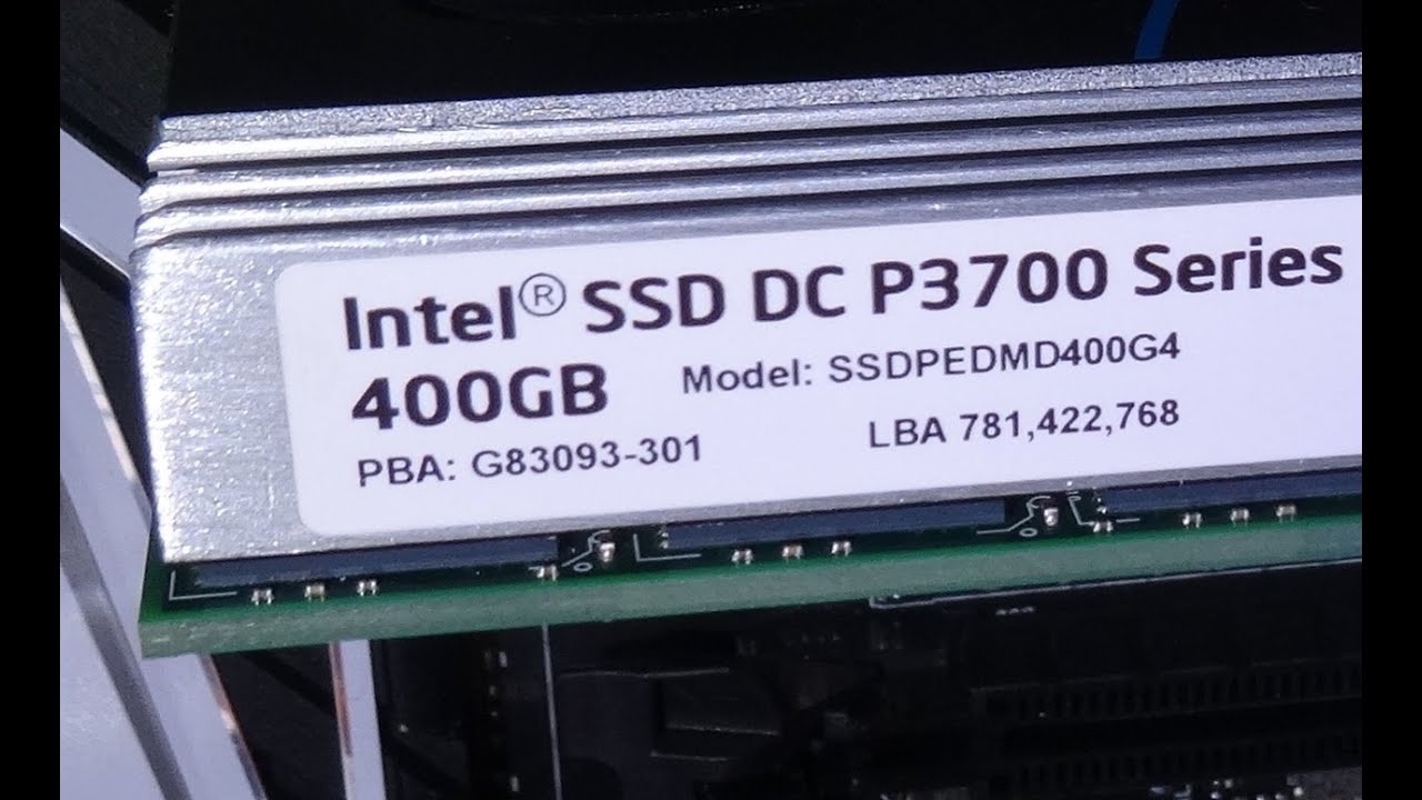 Intel p3700 400gb SSD X99 BUILD Moj komputer 2015 BENCHMARKS Gaming ...