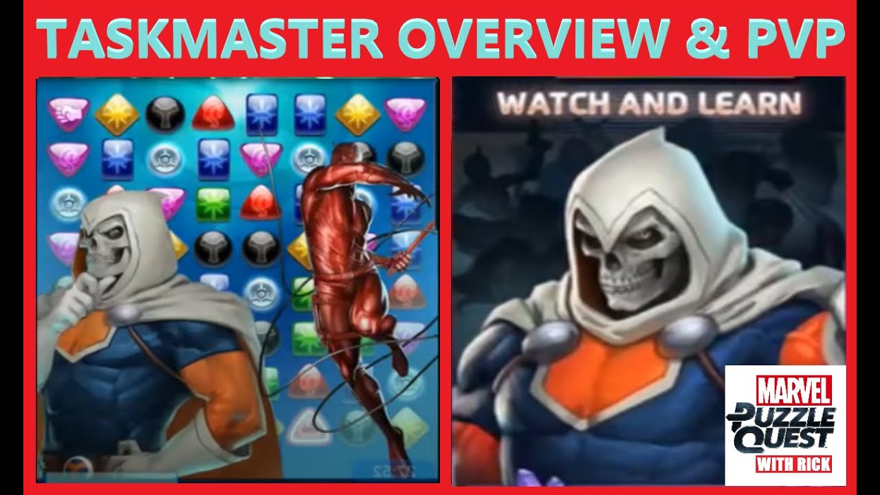 MPQ: Taskmaster 4* PvP - Limited Character Champion Best Teams Action ...