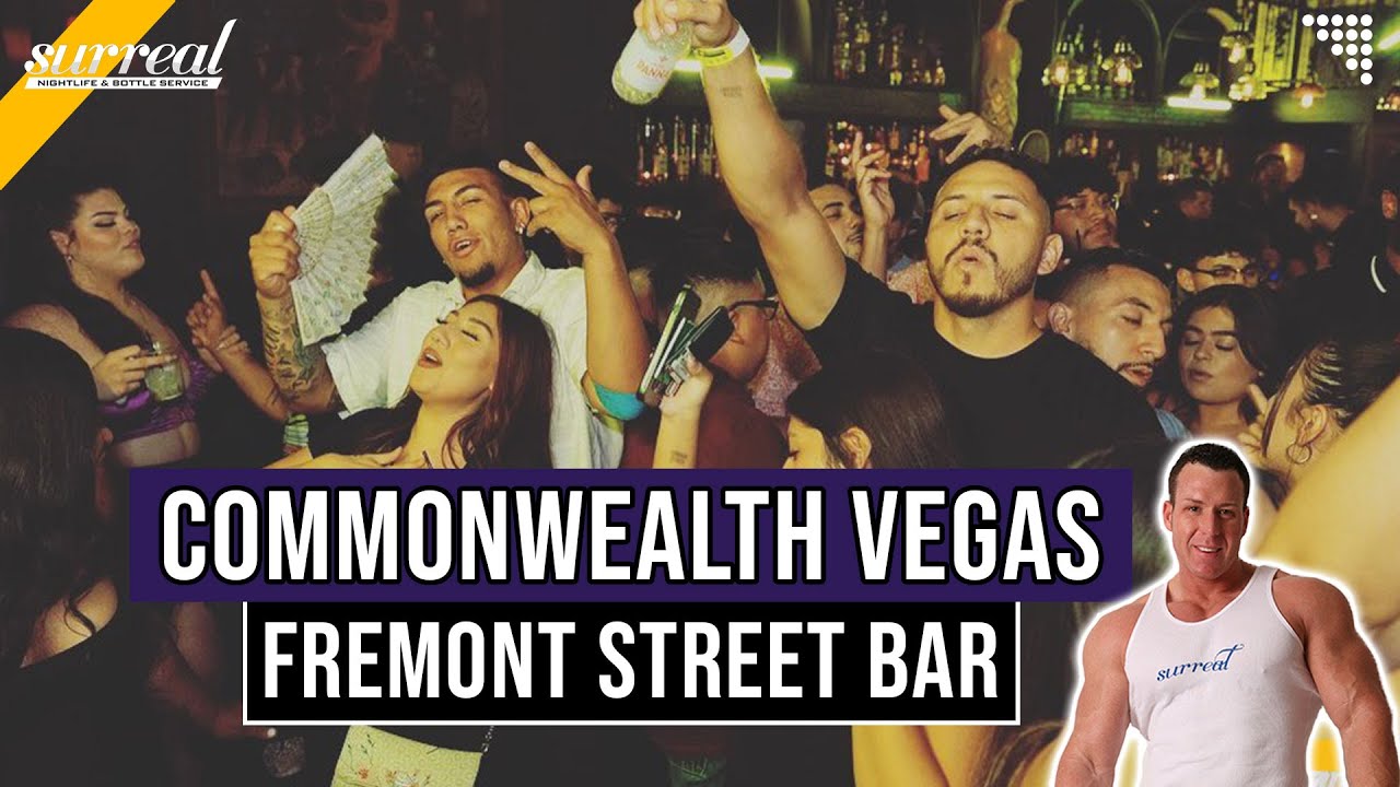 🤩 Commonwealth Las Vegas on Fremont Street East - YouTube