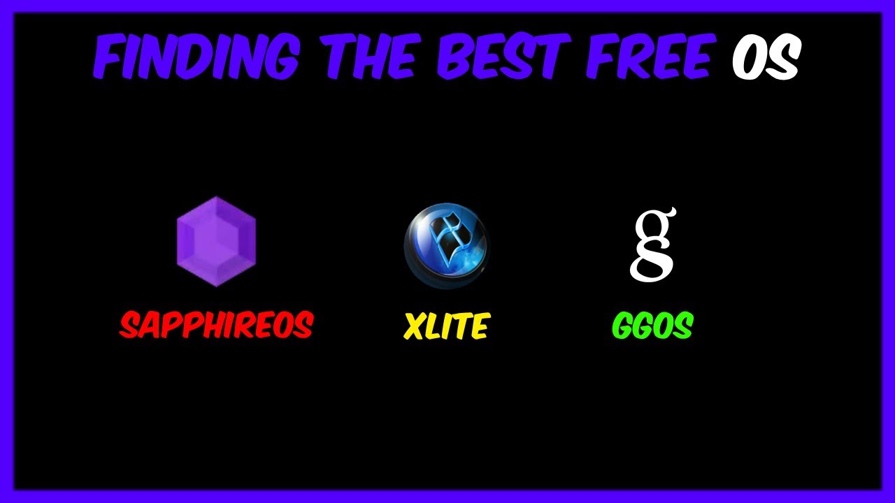 Finding The Best Free OS - YouTube