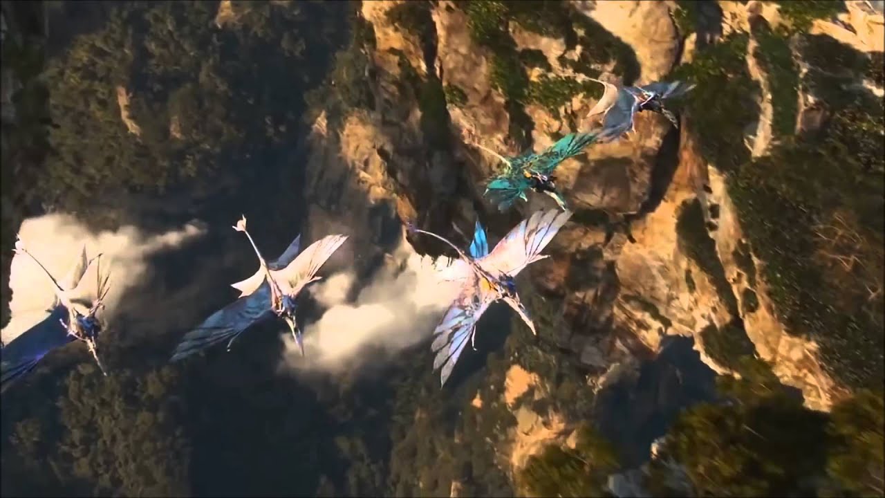 Avatar Ikran scene with Rush music - YouTube