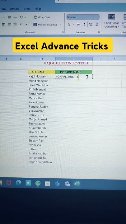 Excel Advance Tricks - YouTube