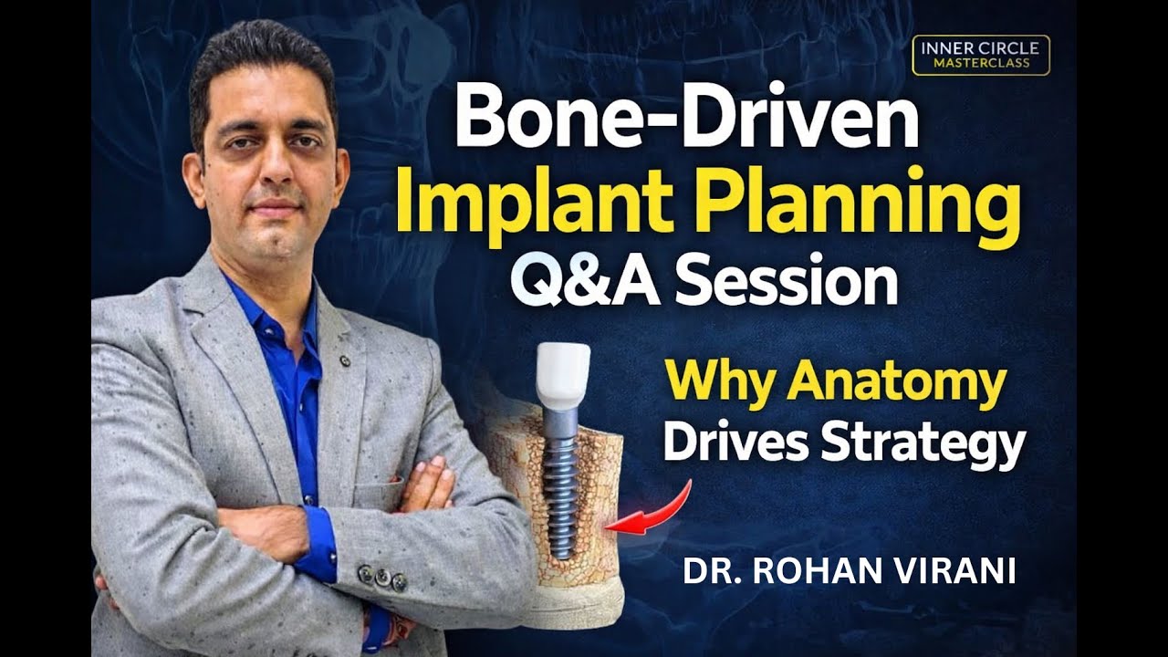 Bone-Driven Implant Planning | Q&A SESSSION | Inner Circle Masterclass ...