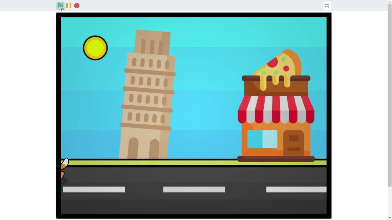 Scratch Goes to The Leaning Tower of Pisa. - YouTube