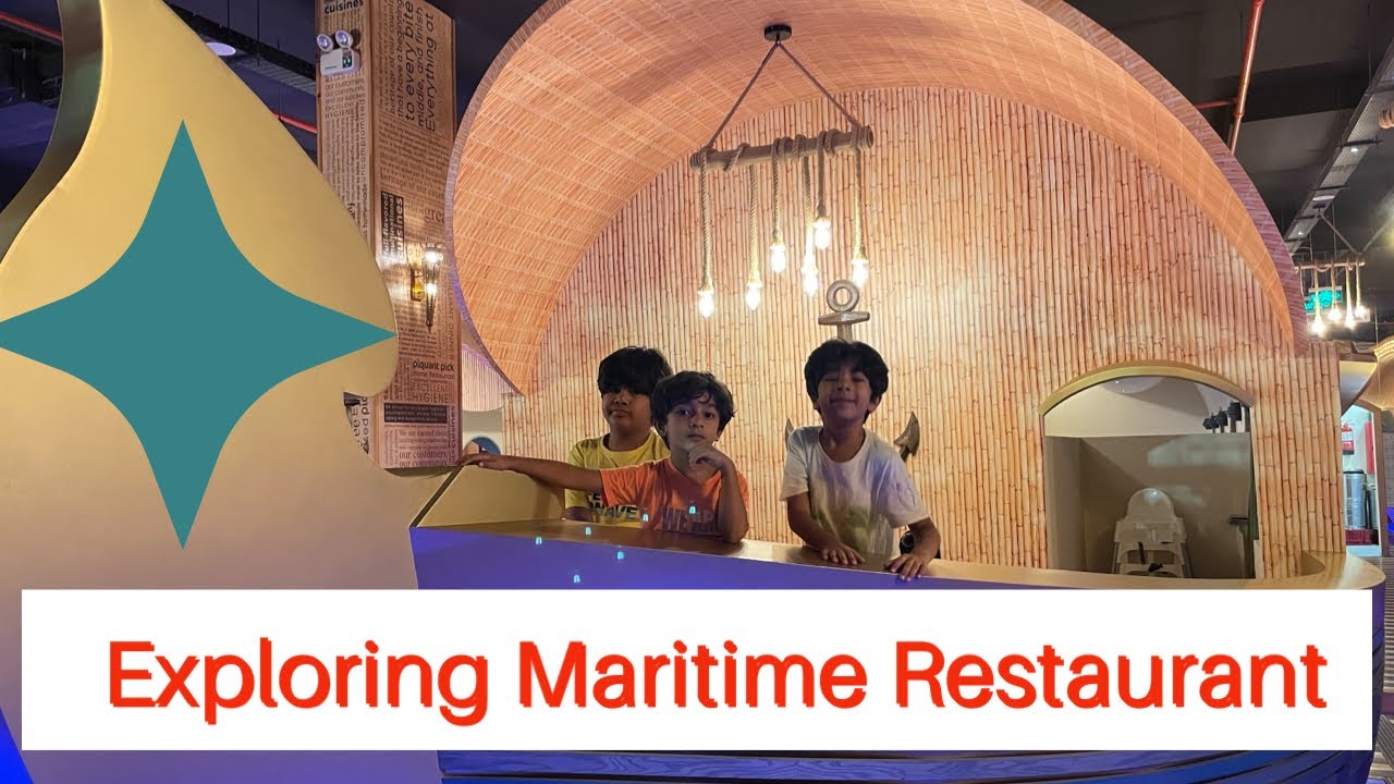 Exploring amazing maritime restaurant in riyadh. - YouTube