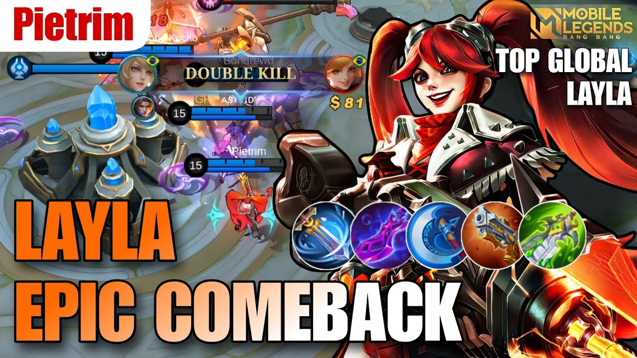 Layla Epic Comeback - Top Global Layla by Pietrim - Mobile Legends ...