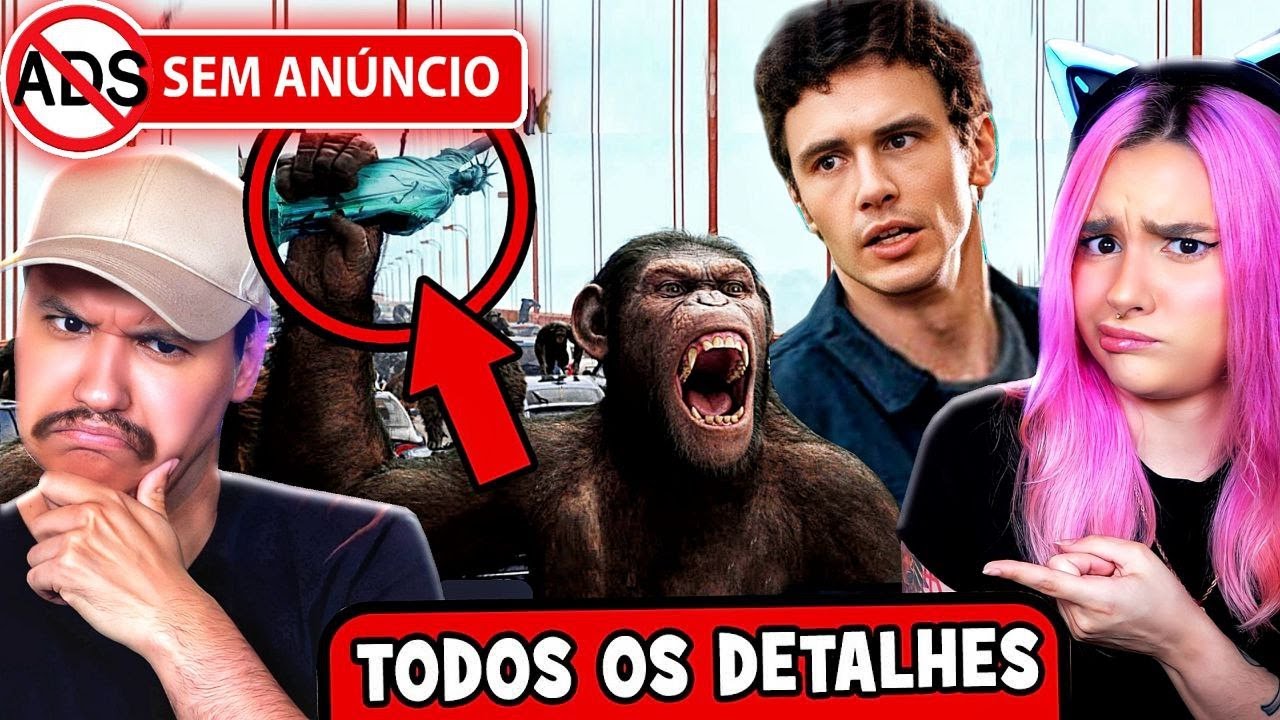 (SEM AD) Todos os 47 detalhes que perdemos em planeta dos macacos a ...