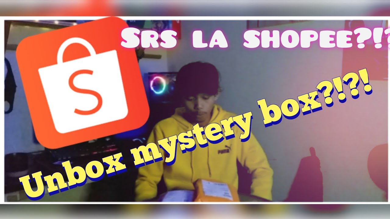unboxing mystery box from shopee (MALAYSIA) - YouTube