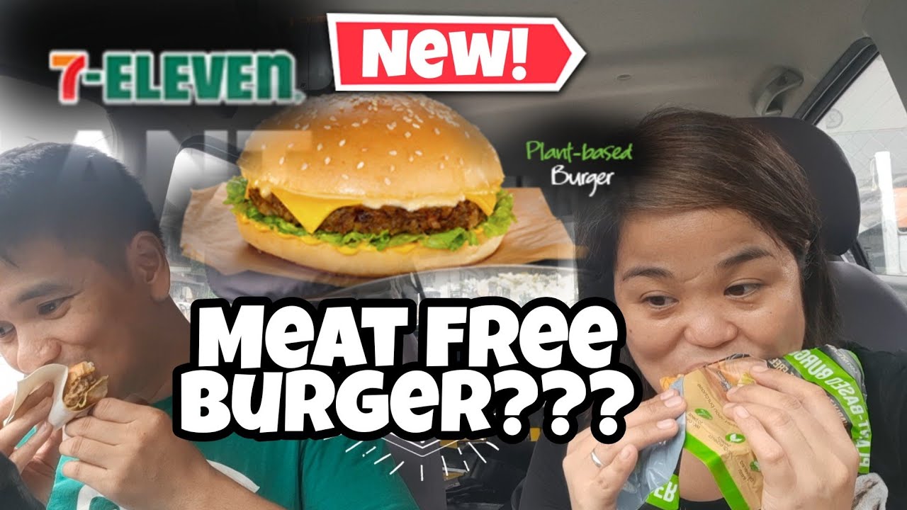 New 711 Plant Based Burger Review | Masarap kaya? | Mommy Kat and Daddy ...