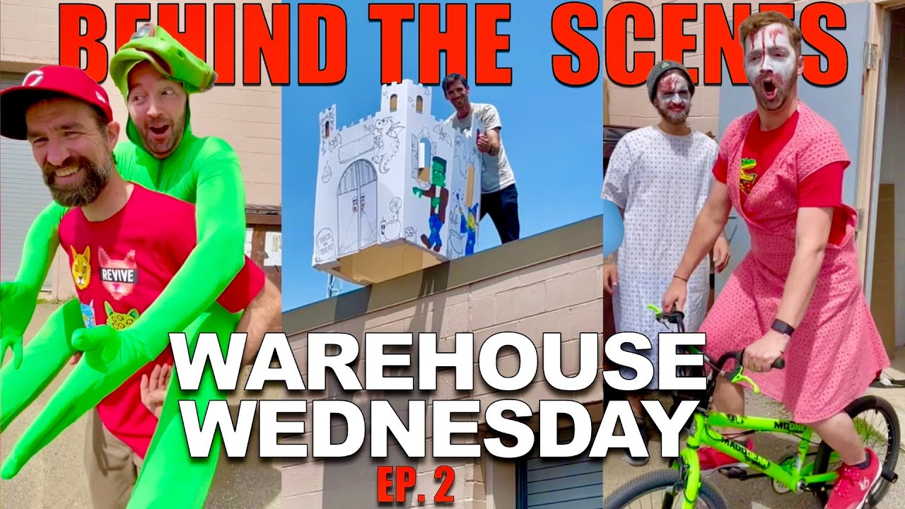 Hilarious Mishaps - Behind The Scenes Warehouse Wednesday Intros Ep. 2 ...
