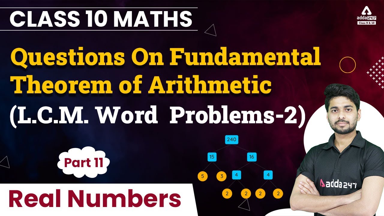 Word Problems On LCM Real Numbers Class 10 Maths Chapter 1 By word-problems-on-lcm-real-numbers-class-10-maths-chapter-1-by