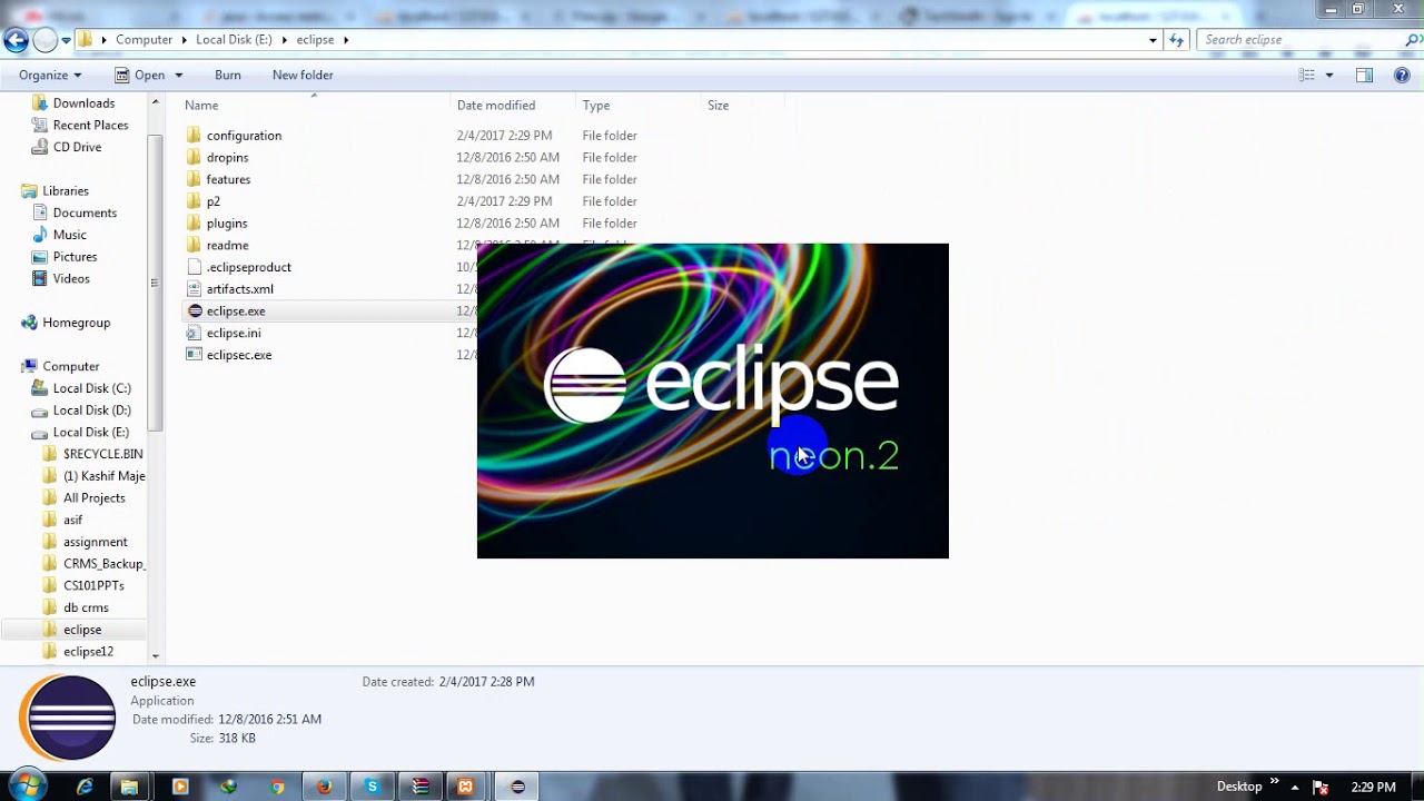 Xampp Mysql Db And Eclipse Installation How To Run Java Code In Urdu 3906