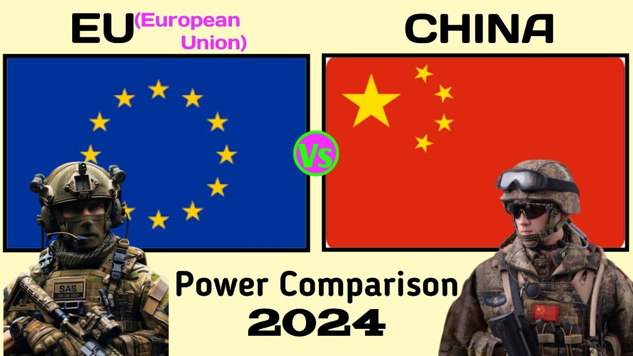EU vs China Millitary Power Comparison 2024| China Vs European Union ...