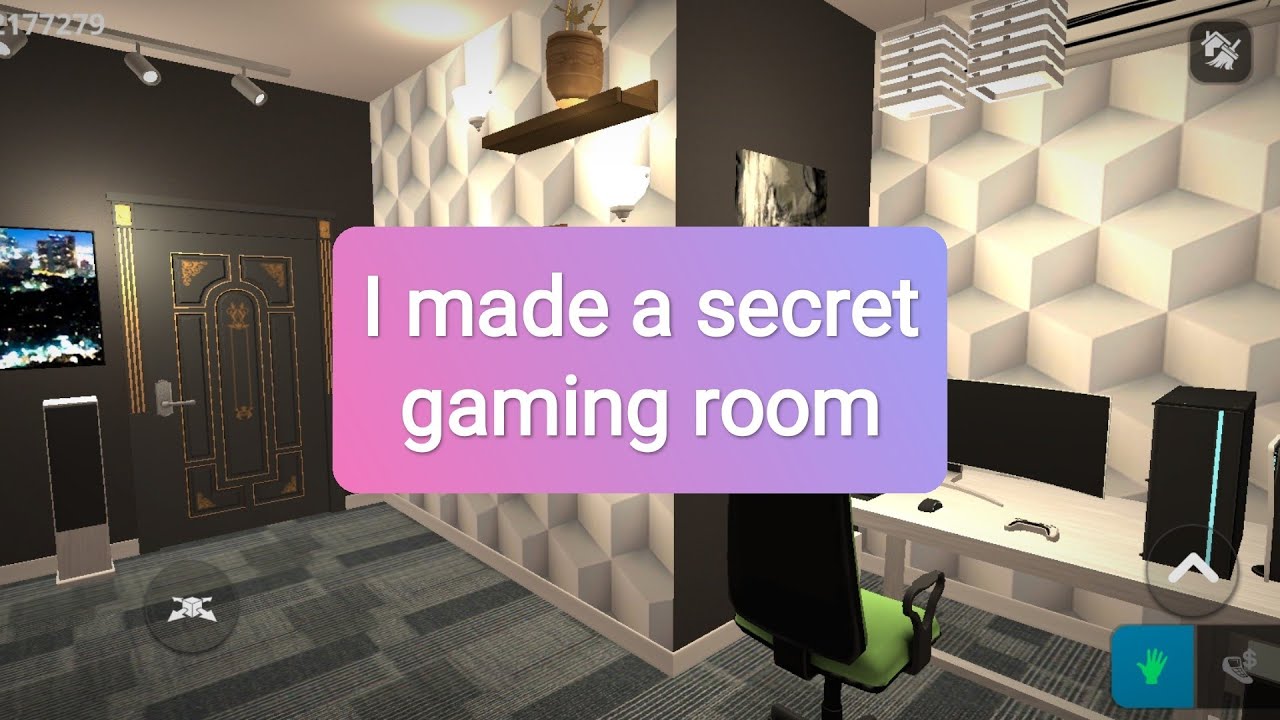 I made a secret gaming room / house designer / #utkarshpro - YouTube