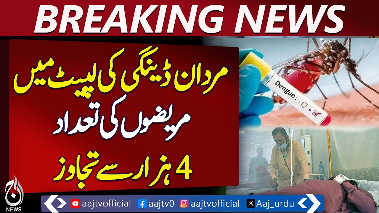 Mardan | Dengue Cases Surge | Over 4,000 Patients | Health Alert ...
