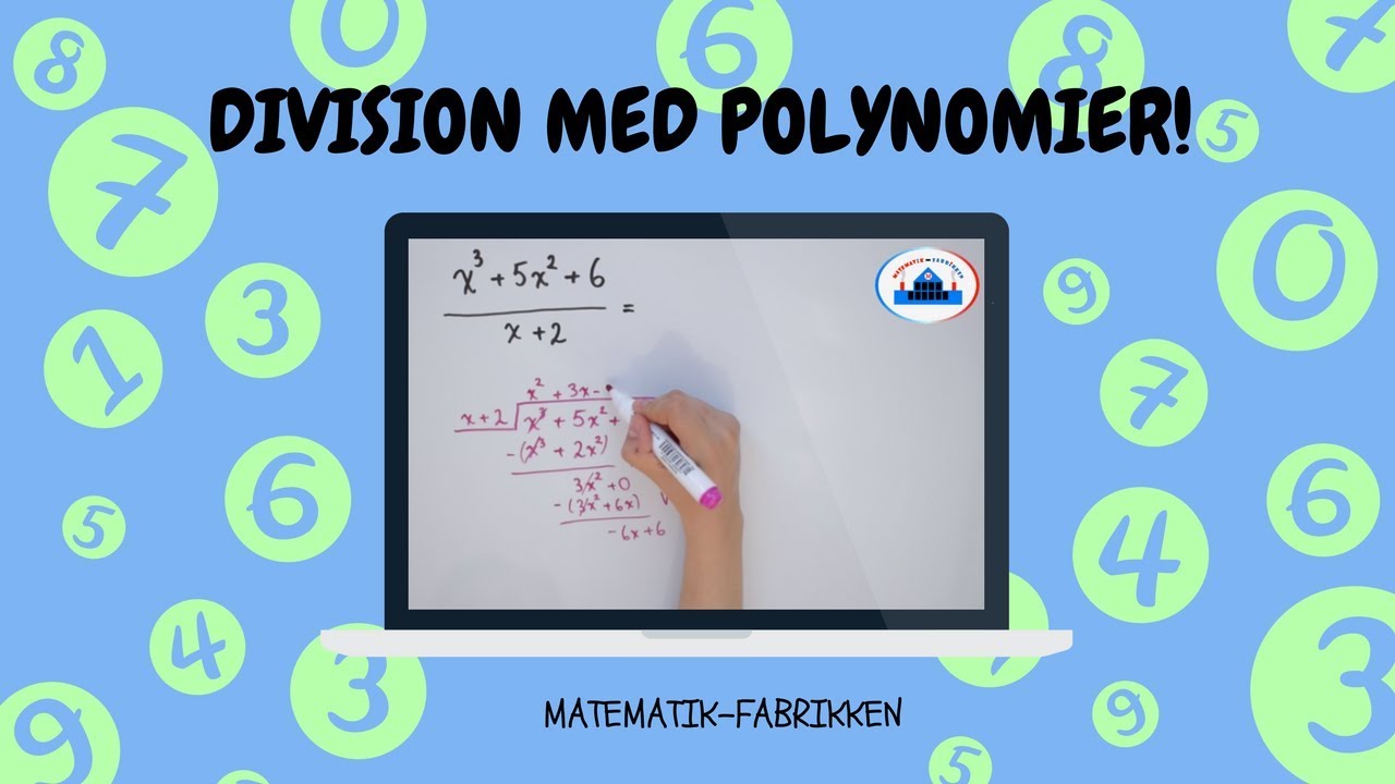 Algebraisk Lang Division (Polynomier) - YouTube