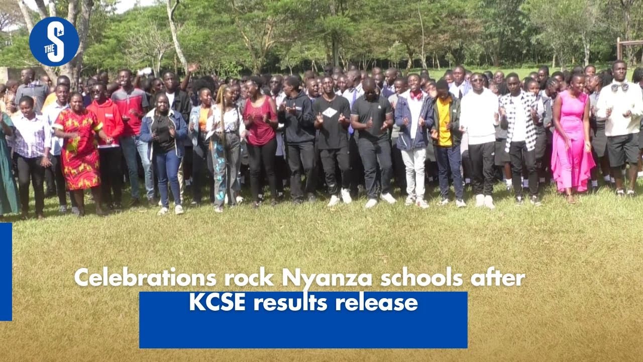 Celebrations rock Nyanza schools after KCSE results release - YouTube