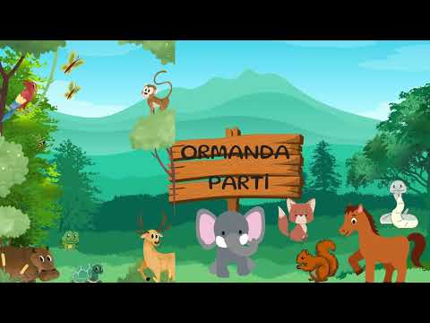 Ormanda Parti 🎉🐵🦁 Eğlenceli Çocuk Şarkıları