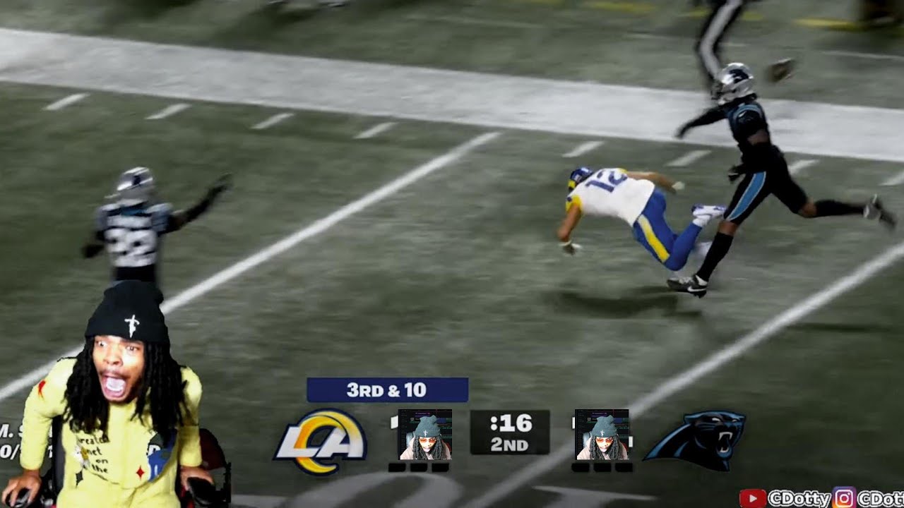 Panthers Hater Reacts To CINEMA NFL Wild Card vs Rams (CDotty) - YouTube