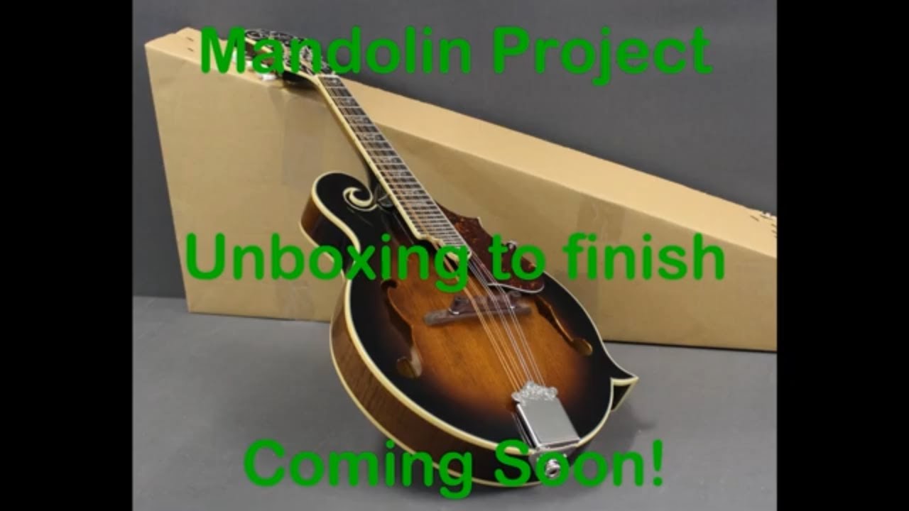 DIY Mandolin home project build - YouTube