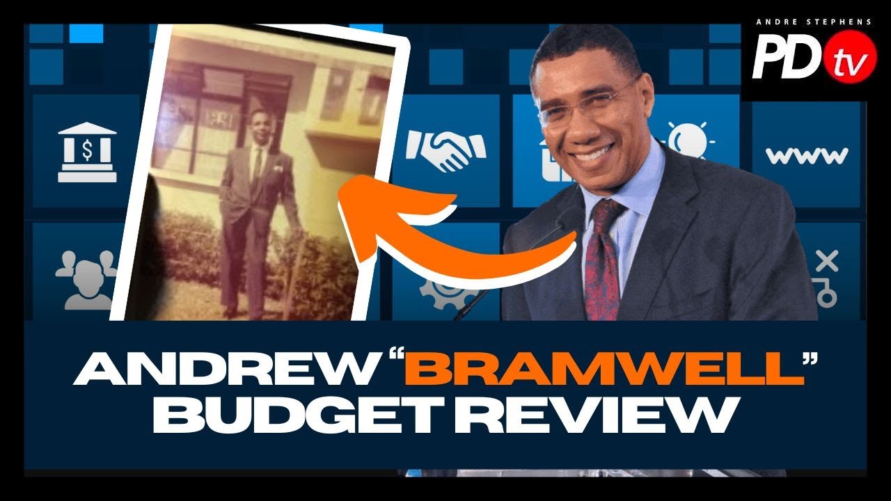 Andrew Bramwell Budget Review - PDTV NEWS JA - March 21, 2024 - YouTube