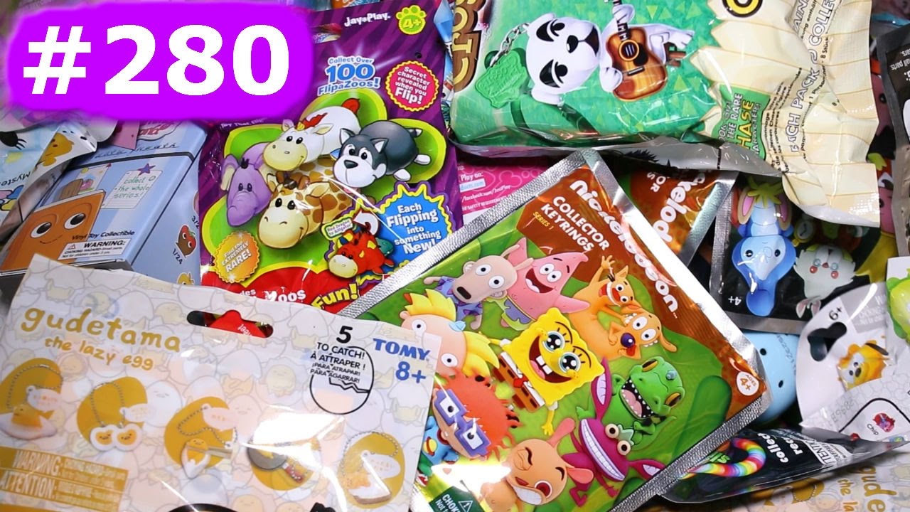 Random Blind Bag Box Episode #280 - Bob's Burgers, Slither.io, Food ...