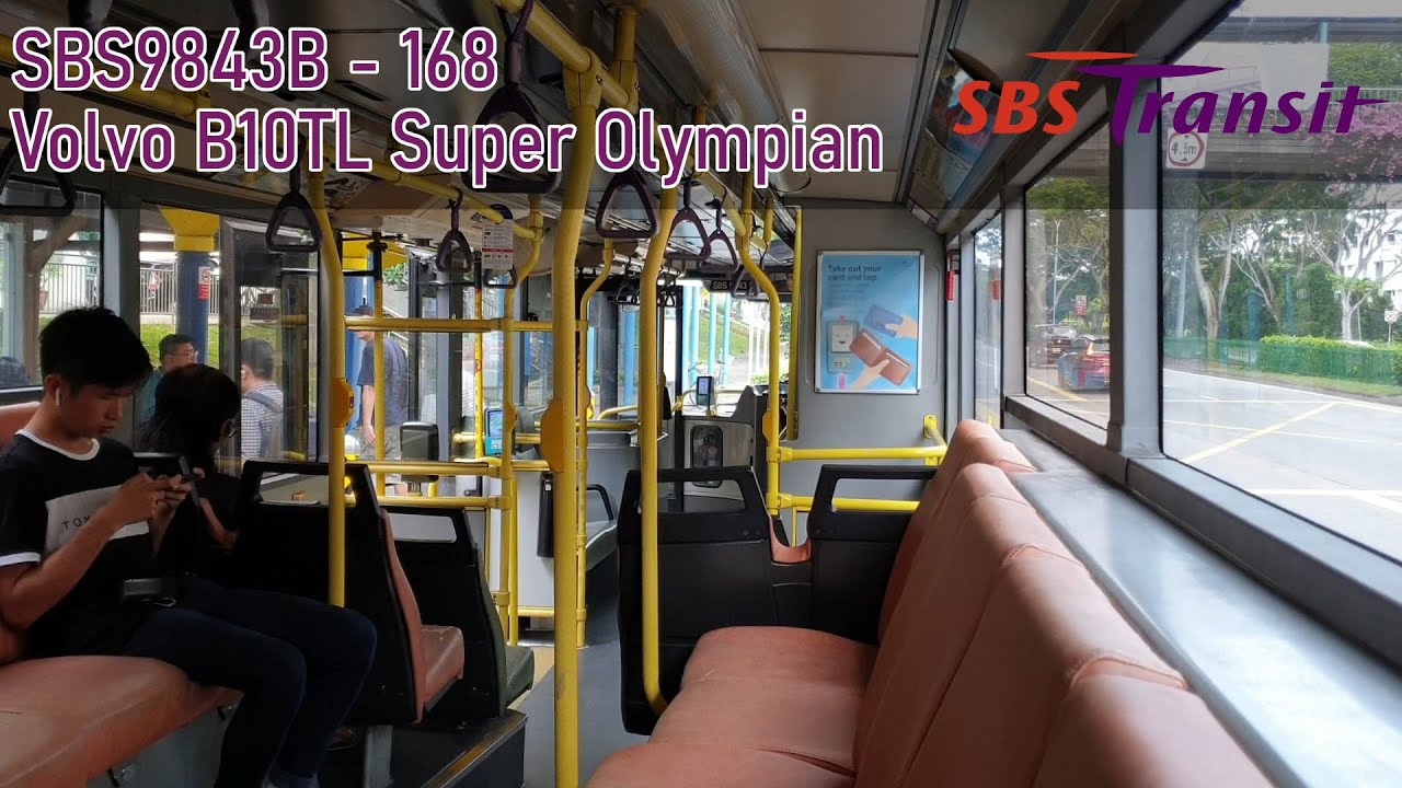 [Retired] SBS Transit Volvo B10TL Super Olympian [Volgren] - SBS9843B ...