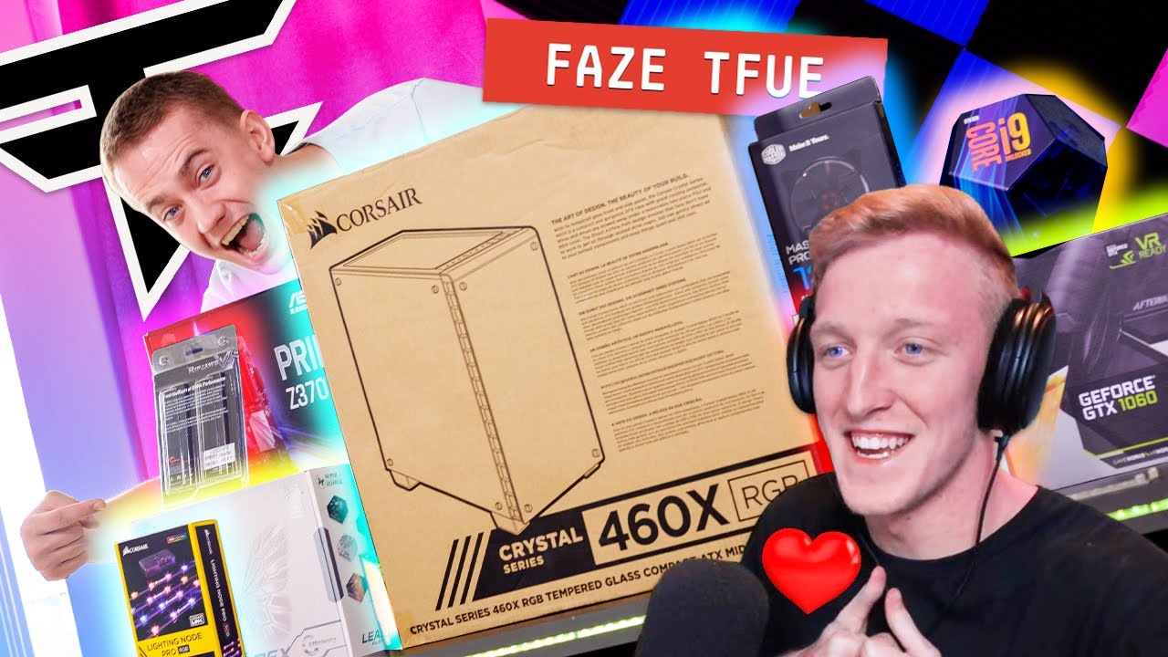 Unveiling Our Next Streamer Build - Tfue! - YouTube