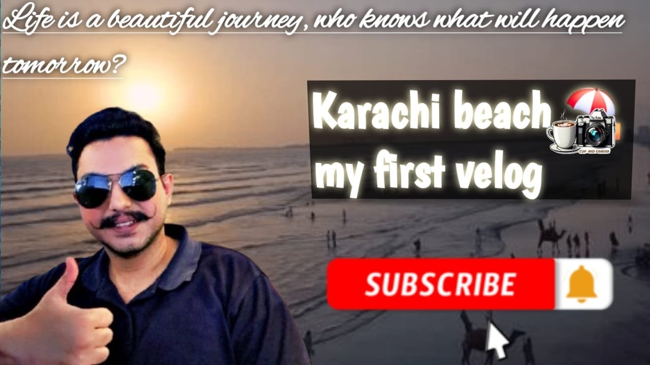 “Exploring the Stunning Karachi Beach| karachibeach | vlog |beach sea ...
