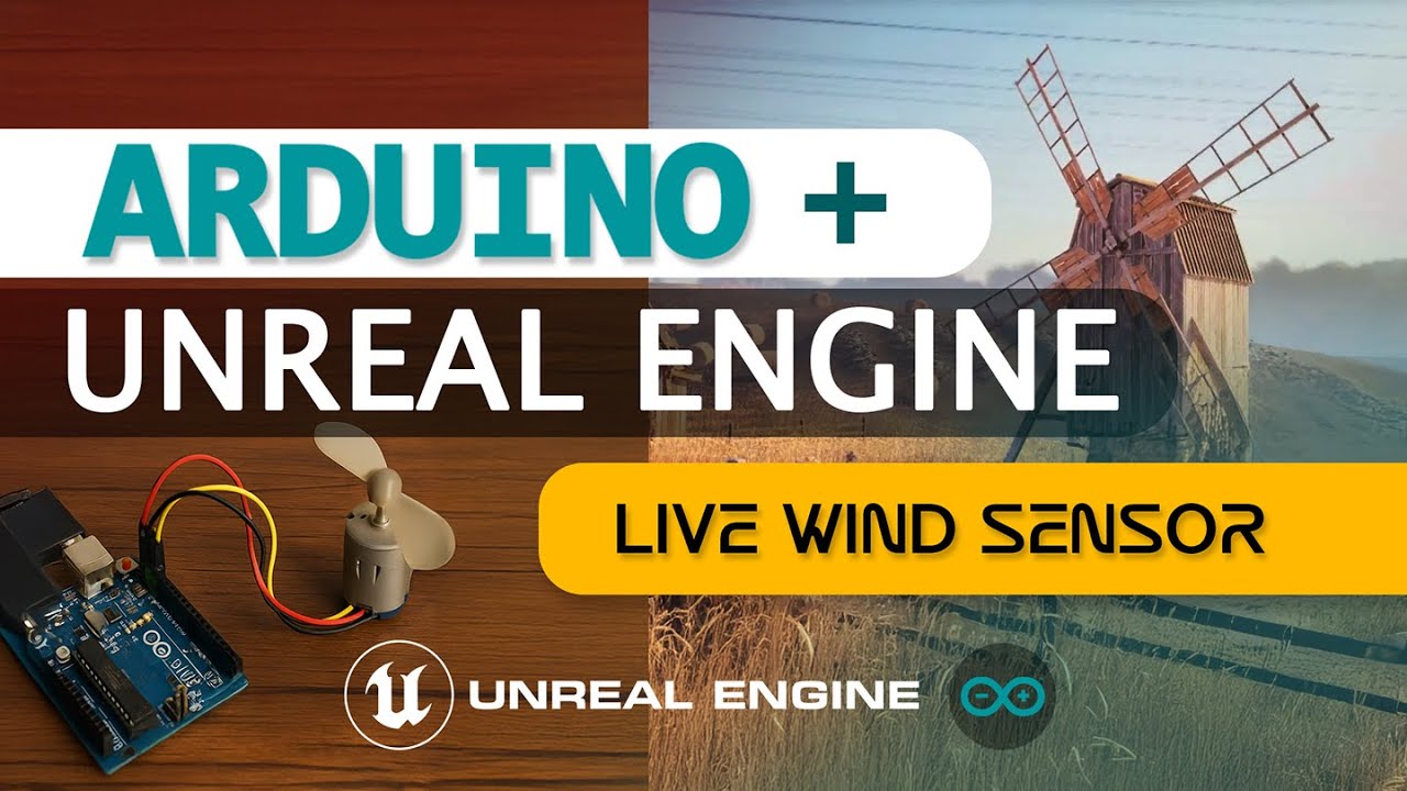 Real Wind → Real Simulations(Arduino + Unreal Engine) - YouTube