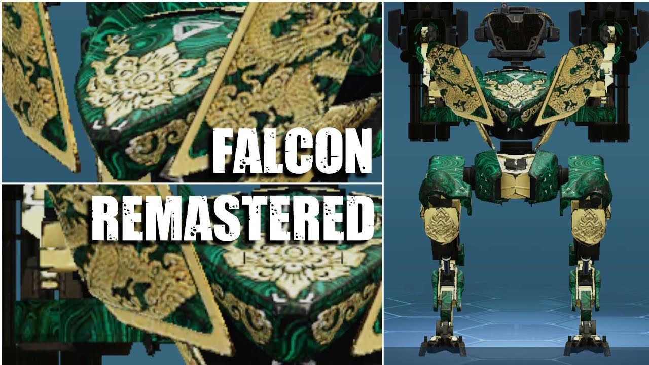 War Robots Remastered : Cool Detail Falcon Remaster - YouTube