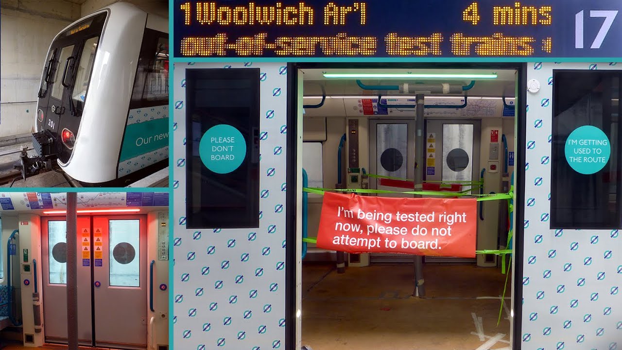 Peek Inside a New London DLR B23 Train - YouTube