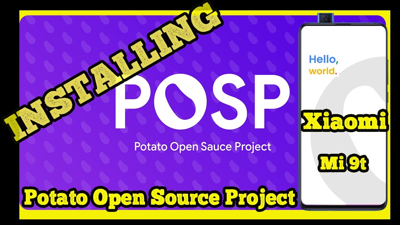 The Potato Open Sauce Project Rom Install Guide (Android 12) on the MI ...